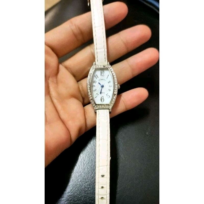 J.Crescent Quartz JAxis Modern Timepiece Ladies Watch Japan | Shopee ...