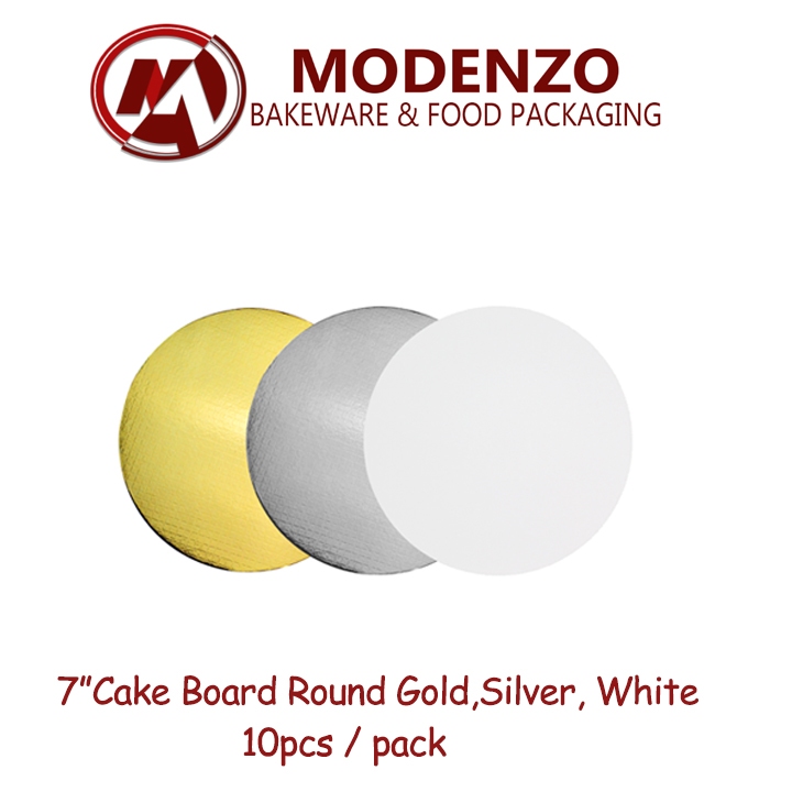 7" Round Cake Board (10pcs per pack) | Shopee Philippines
