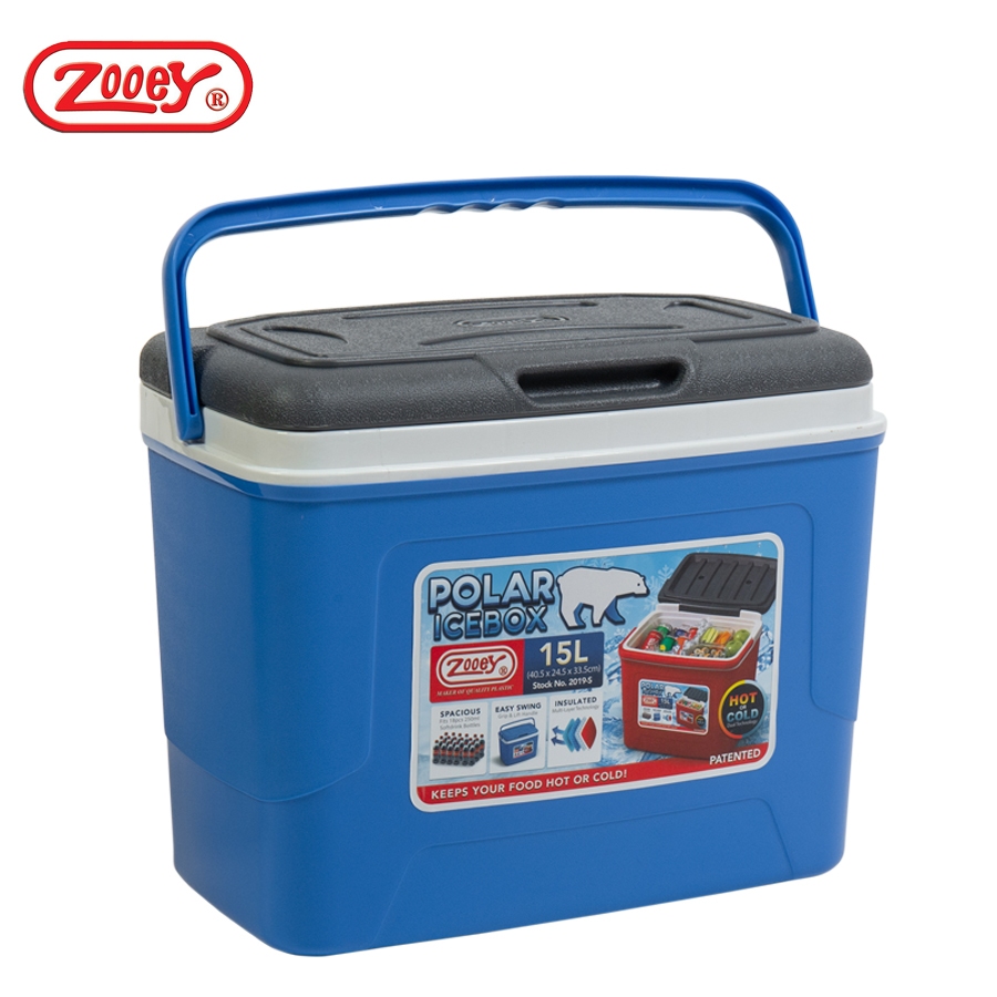 Zooey Polar Ice Box/Ice Cooler 15 Liters Stock No. 2019-S | Shopee ...