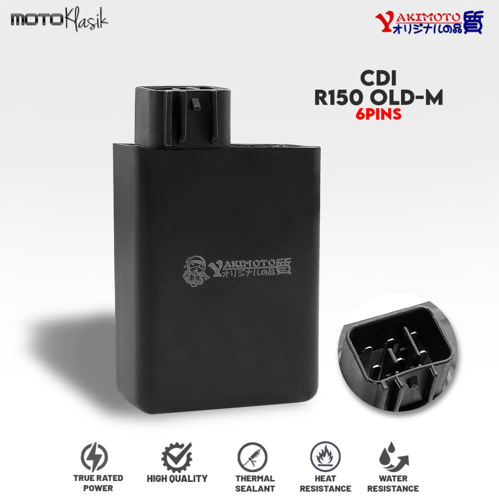YAKIMOTO CDI FOR SUZUKI RAIDER R150 OLD 6 PINS STOCK SIZE CAPACITOR ...