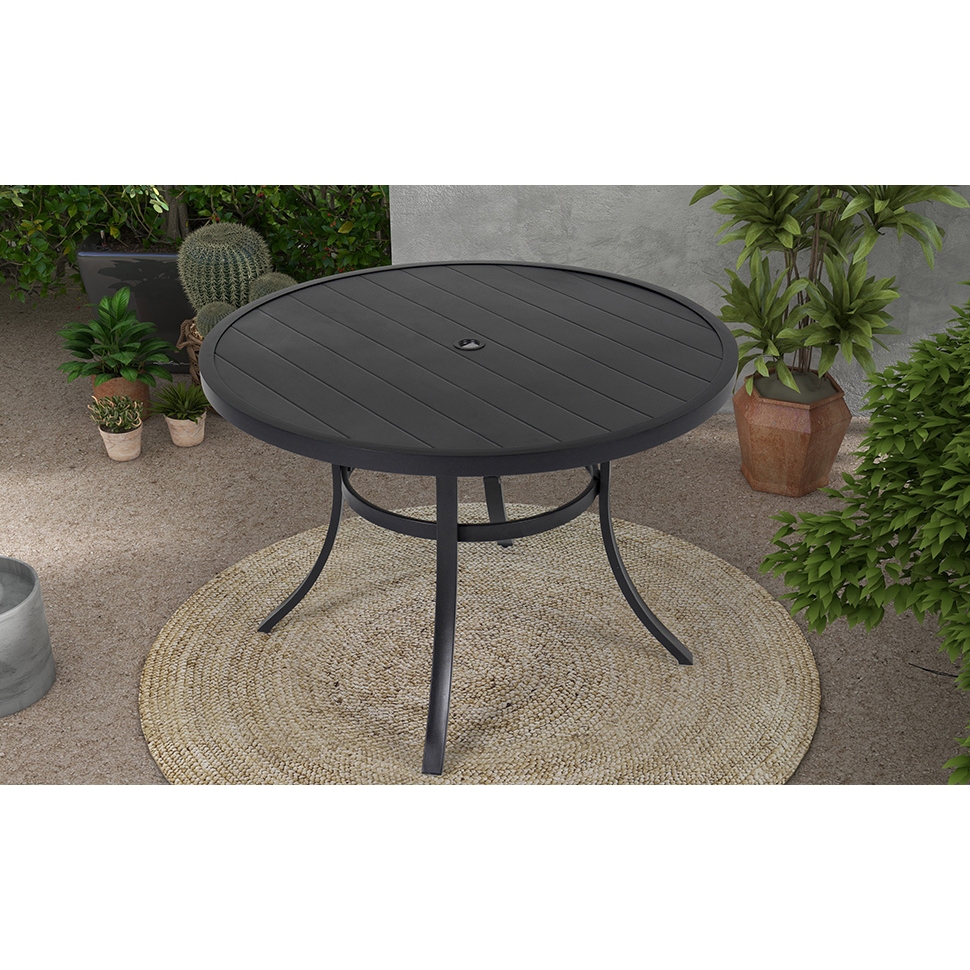 Grand Villa Aluminum patio outdoor chair and table with and without ...