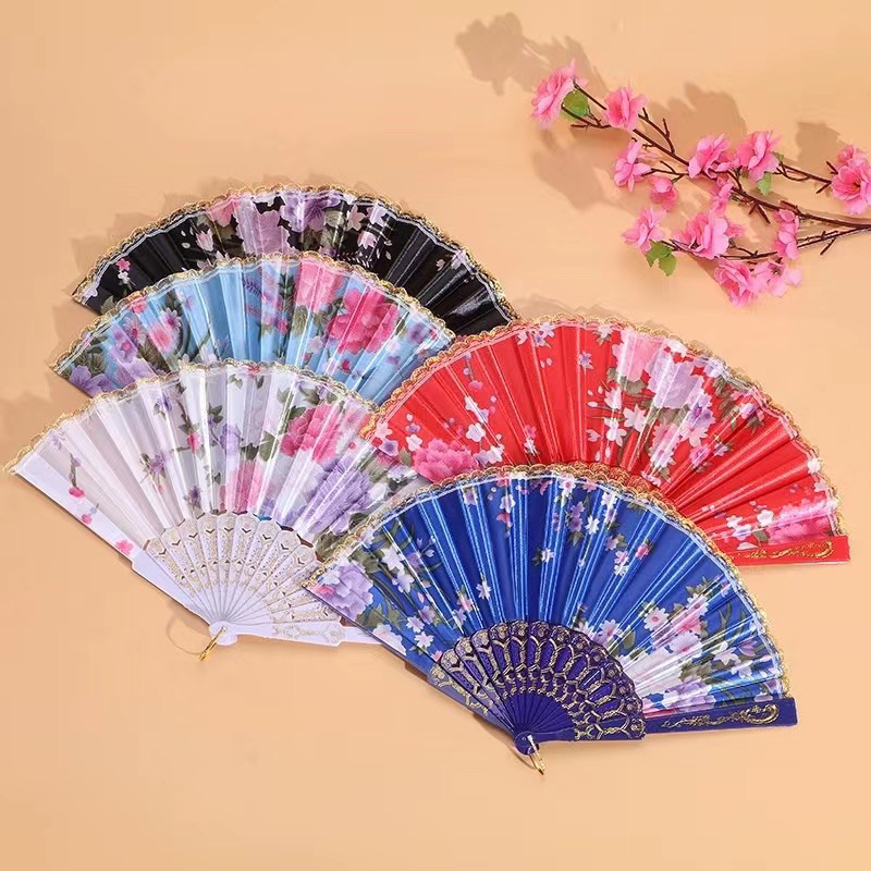 (1pc) Printed Folding Fan (random design) | Shopee Philippines