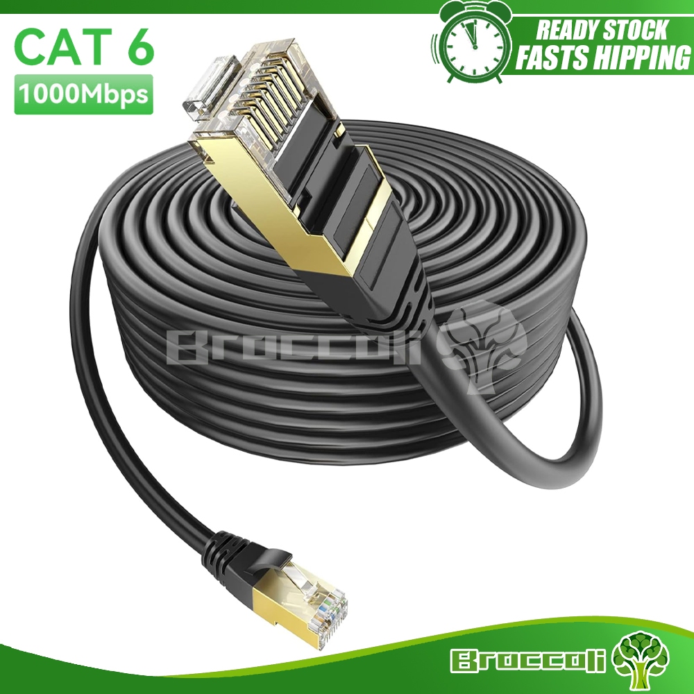 0.5M -10M Ethernet Cable High Speed CAT6 RJ45 Network LAN Cable Router ...