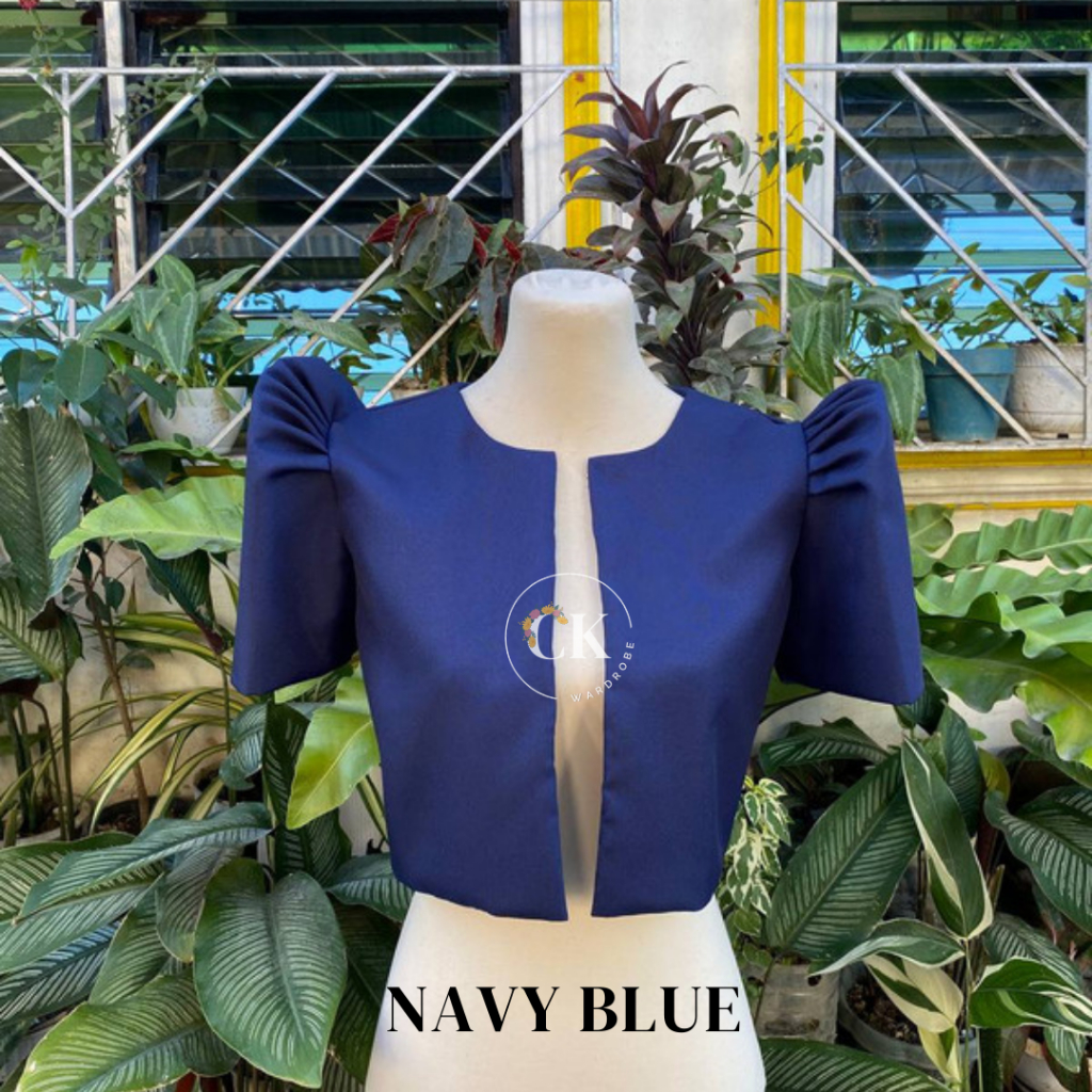 Plain Modern Filipiniana Blazer Basic Formal Wear (Actual Photo ...