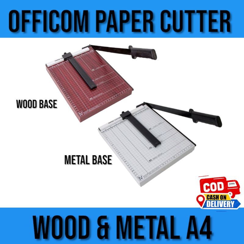 OFFICOM PAPER CUTTER SIZE A4 | Shopee Philippines