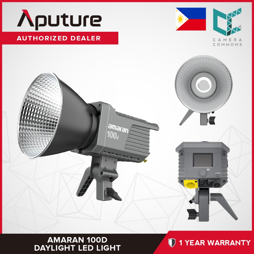 Aputure Amaran 100d Daylight LED Light CRI 95 5600k Active Cooling for ...