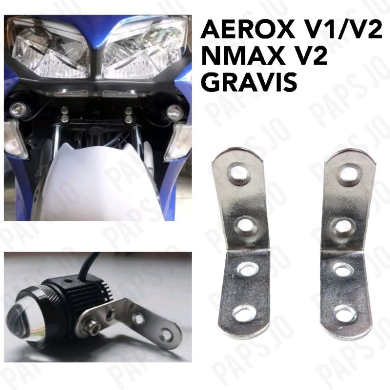 MDL BRACKET AEROX V1/V2, NMAX V2, GRAVIS | Shopee Philippines