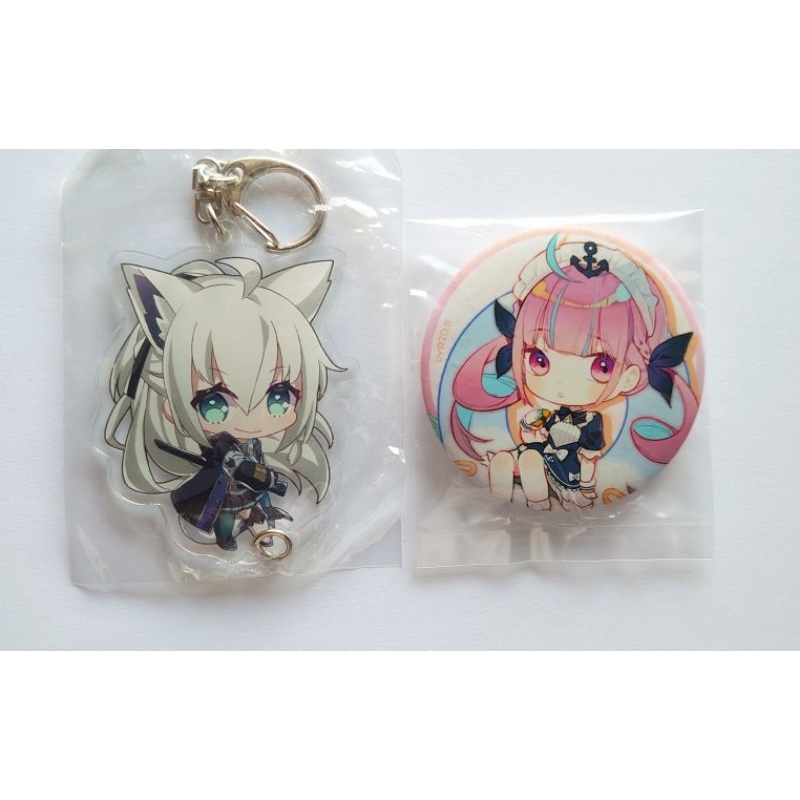 Hololive 2 pin badge (free min.1299) vtuber merch | Shopee Philippines