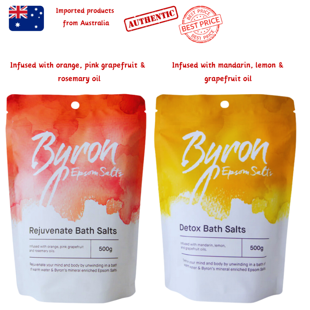 Imported From Australia Byron Epsom Salts Detox Rejuvenate Bath