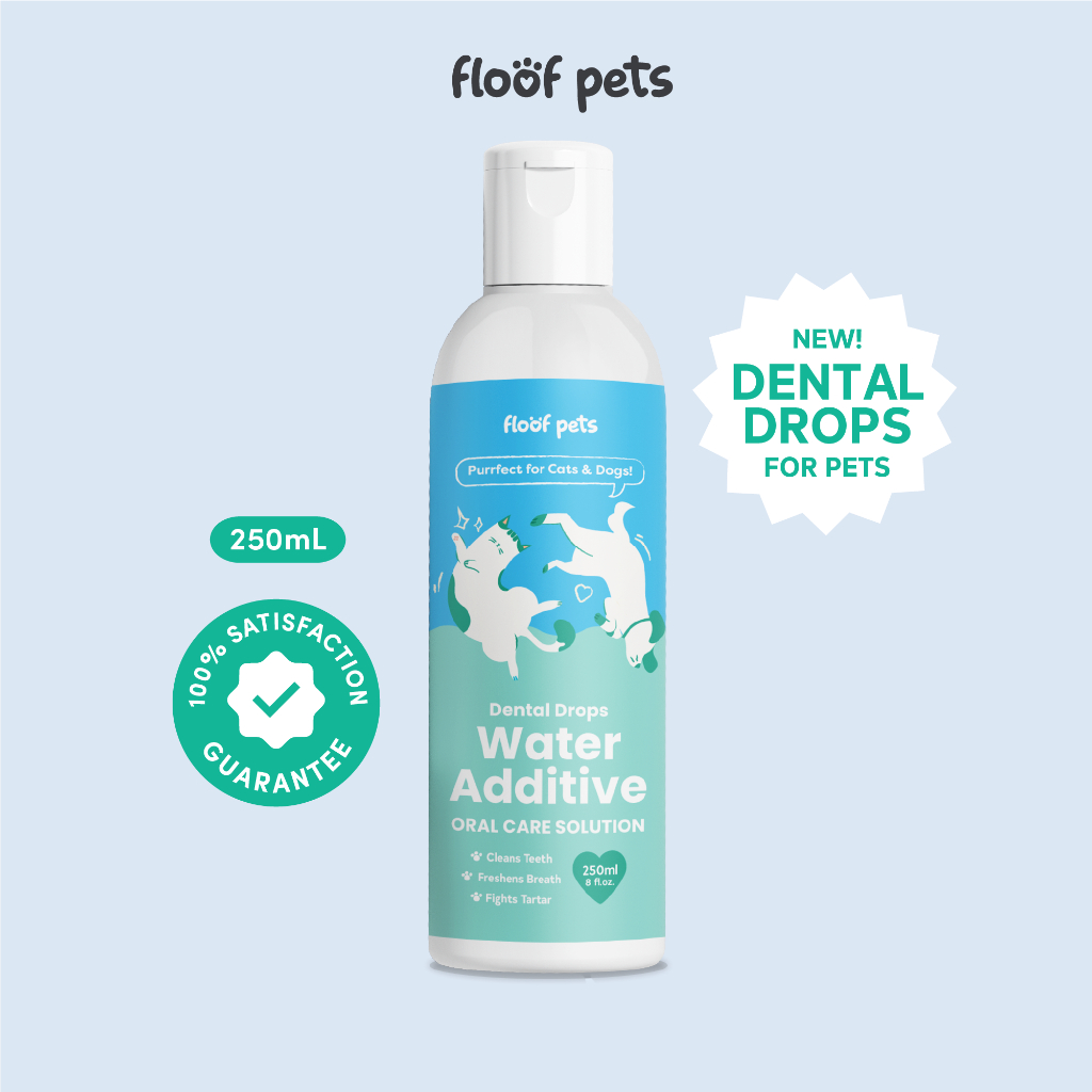 Floof Pets Dental Drops Water Additive for Pets 250ml (Oral Care ...