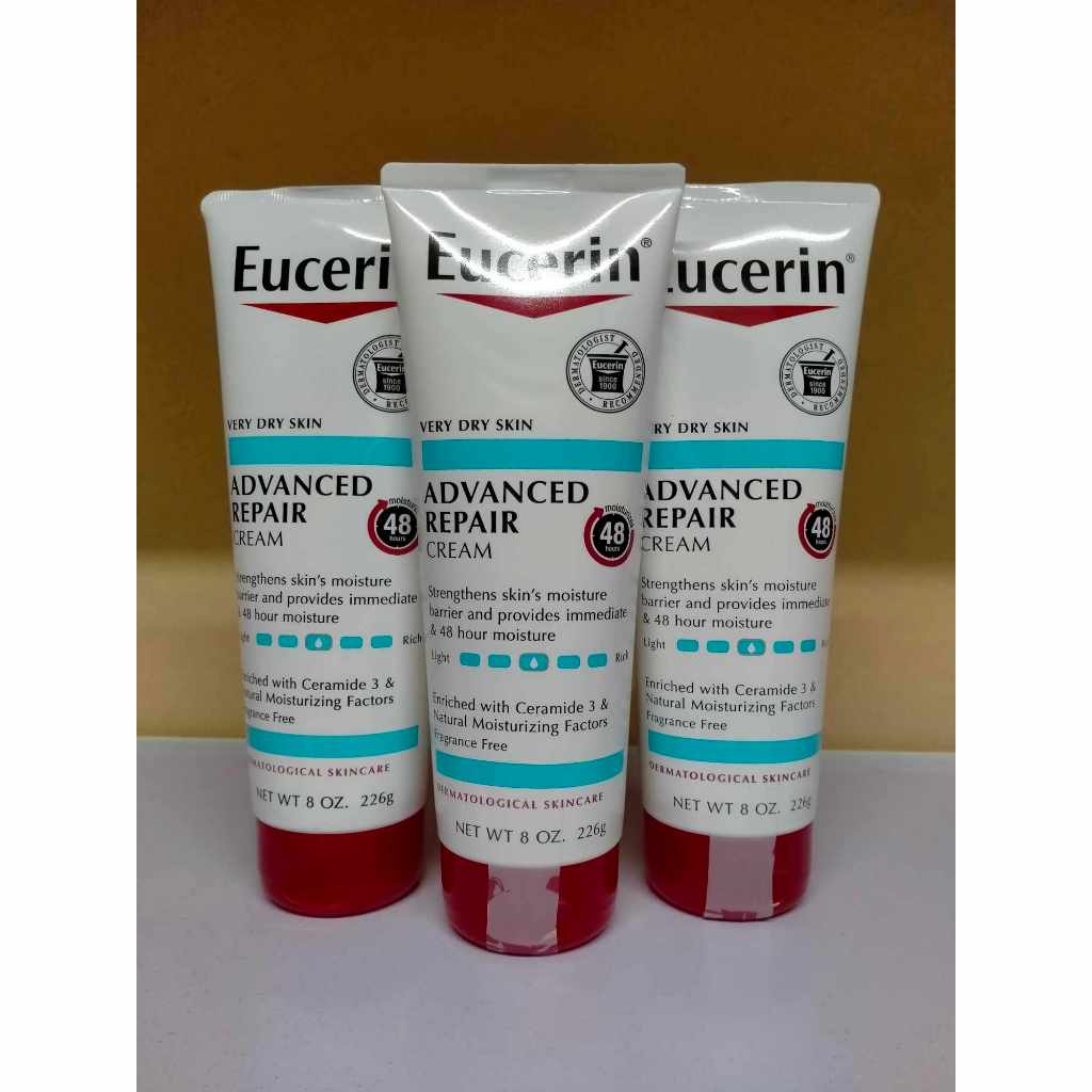 Eucerin Advanced Repair Cream Tube, 8 oz (226g) | Shopee Philippines