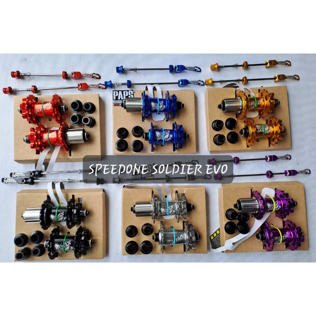 SPEEDONE SOLDIER EVO NON BOOST & BOOST HUBS (8-12s) | Shopee Philippines
