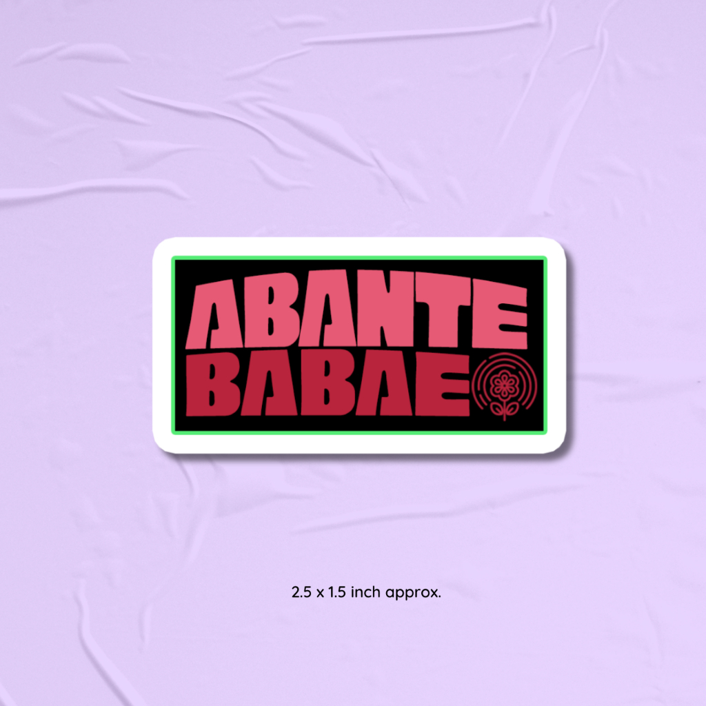 ABANTE BABAE | Jeepney Signboard | Vinyl Laminated Waterproof Stickers ...