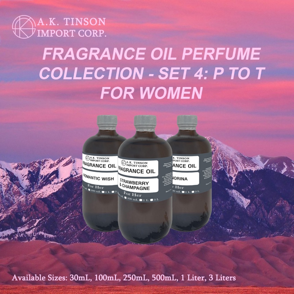 AK Fragrance Oil P-T (30mL) Perfume Collection for Women for Perfume ...