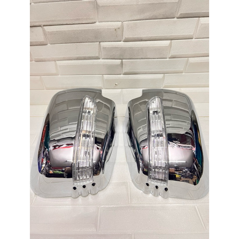Side Mirror Cover with light for Mitsubishi Strada Triton 2006 2007 ...