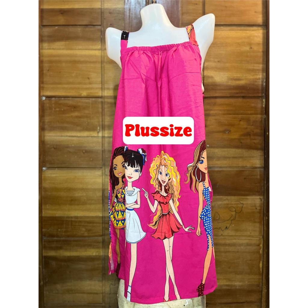 CHALIS DUSTER PAMBAHAY WITH POCKET LONG / COTTON CHALLIS DRESS | Shopee ...