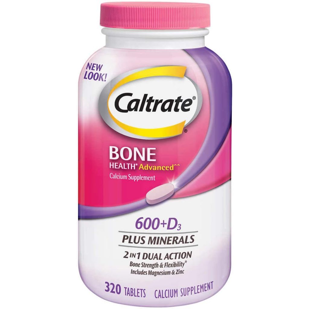 Caltrate Bone Health Advanced 600+D3 Plus Minerals, 320 tablets ...