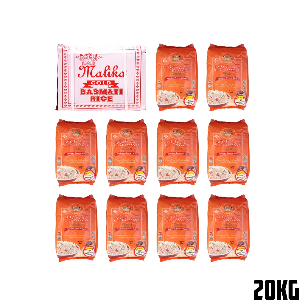 20KG Malika Gold Premium Basmati Rice / Parliament Gold 20kg / Lal ...