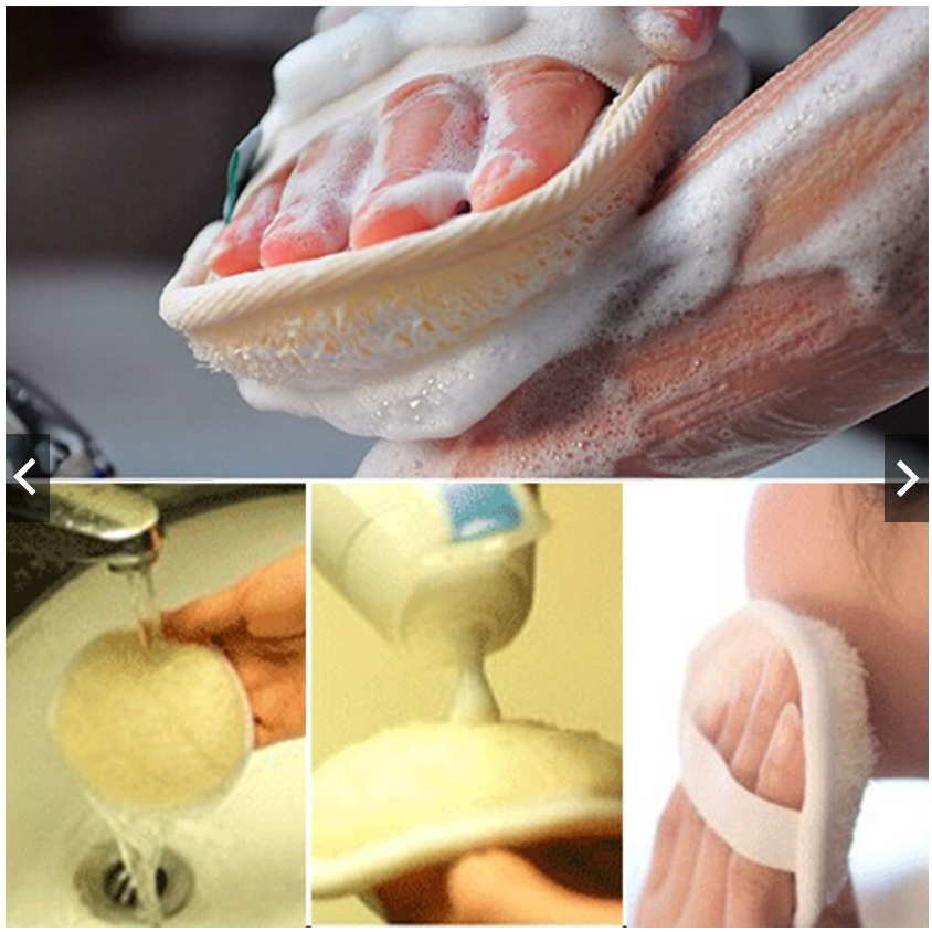 New Natural Loofah Bath Shower Body Washing Sponge Scrubber Exfoliator