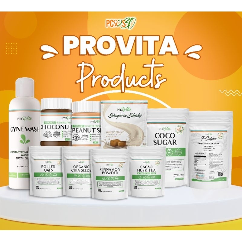 Provita Products (Peanut Spread/Cinnamon Pwder/Rolled Oats/Chia Seads ...