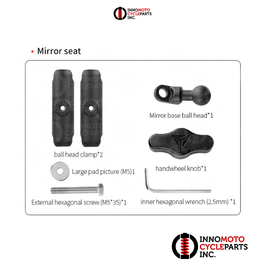 Motowolf New V5 Cell Phone Holder MDL2830 Handle/Mirror Mount ...