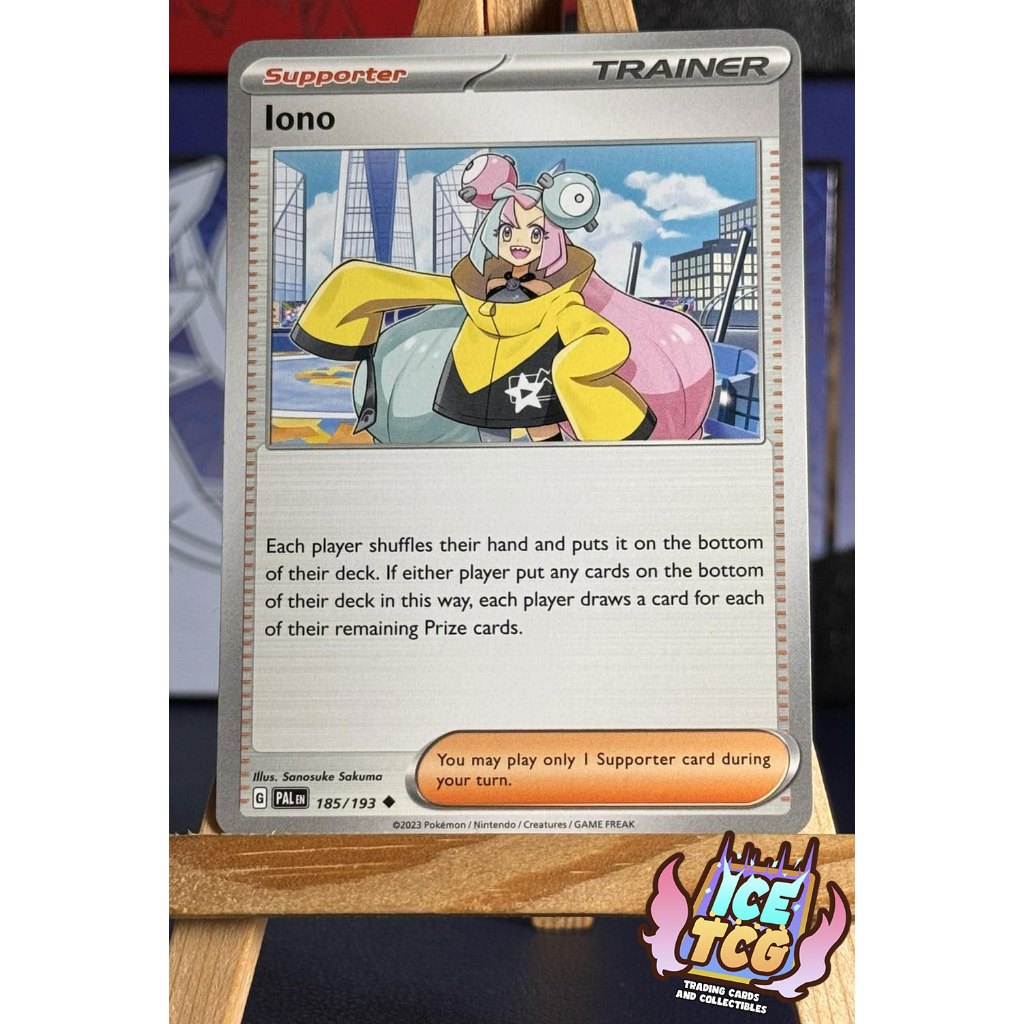 Iono Trainer Cards - Pokemon TCG Singles | Shopee Philippines