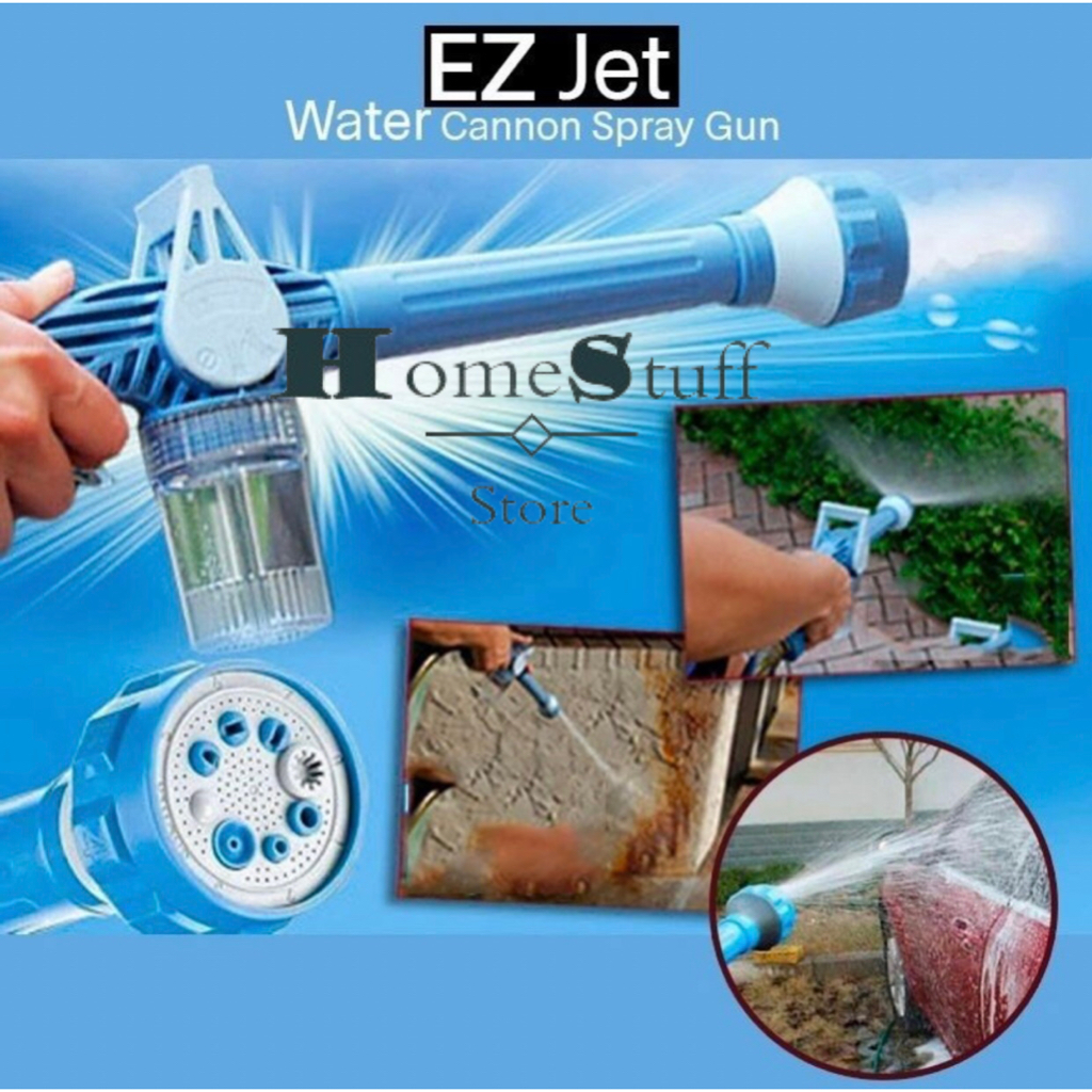 Ez Jet Water Cannon/8 Spray setting water cannon/Car washing/Gardening ...