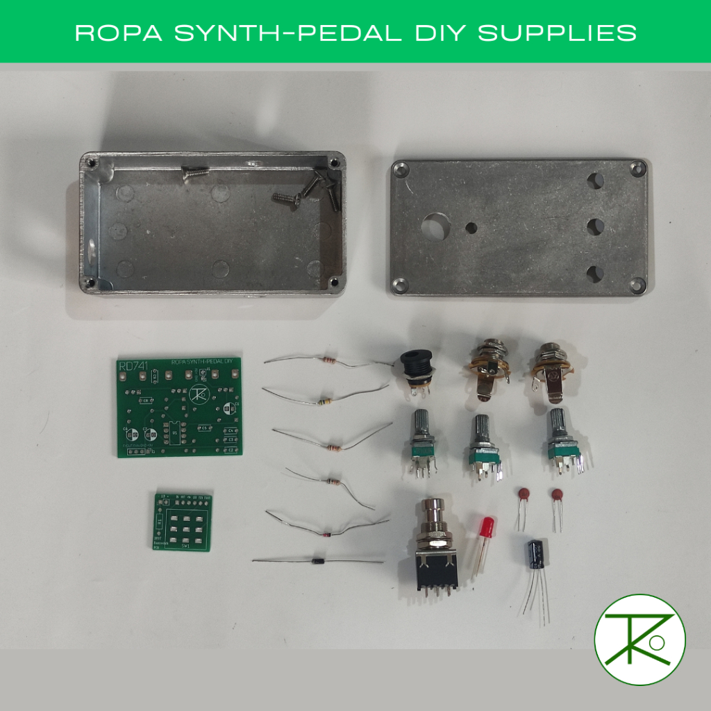 DIY Guitar Effect Pedal KIT Op-Amp Distortion RD741 DIY KIT with ...