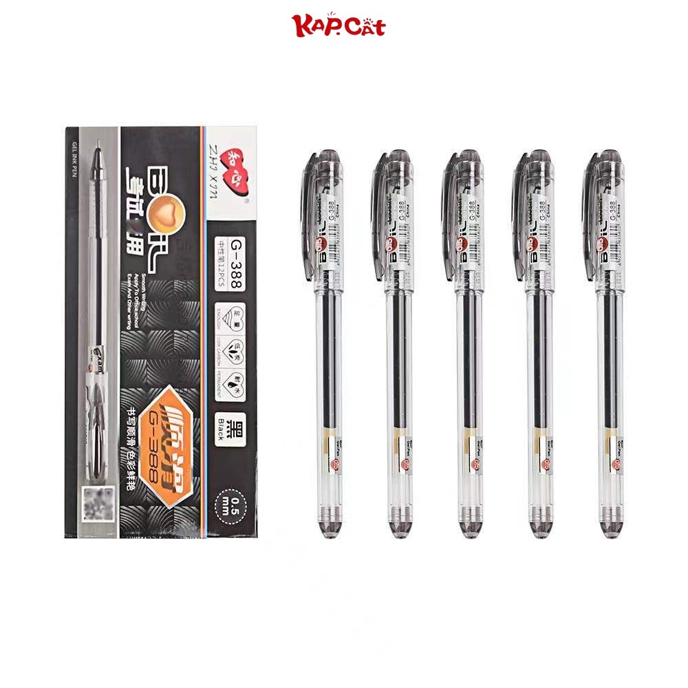 KAP.CAT G-388 GEL PEN (12PCS) | Shopee Philippines