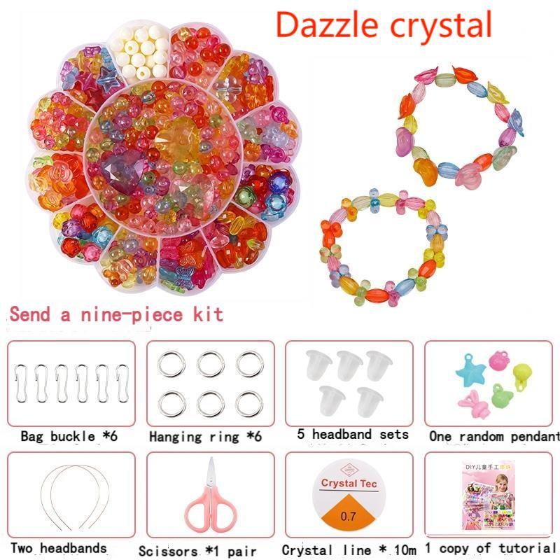 5000Pcs Beads Kit DIY acrylic letter bead set for Name Bracelets ...