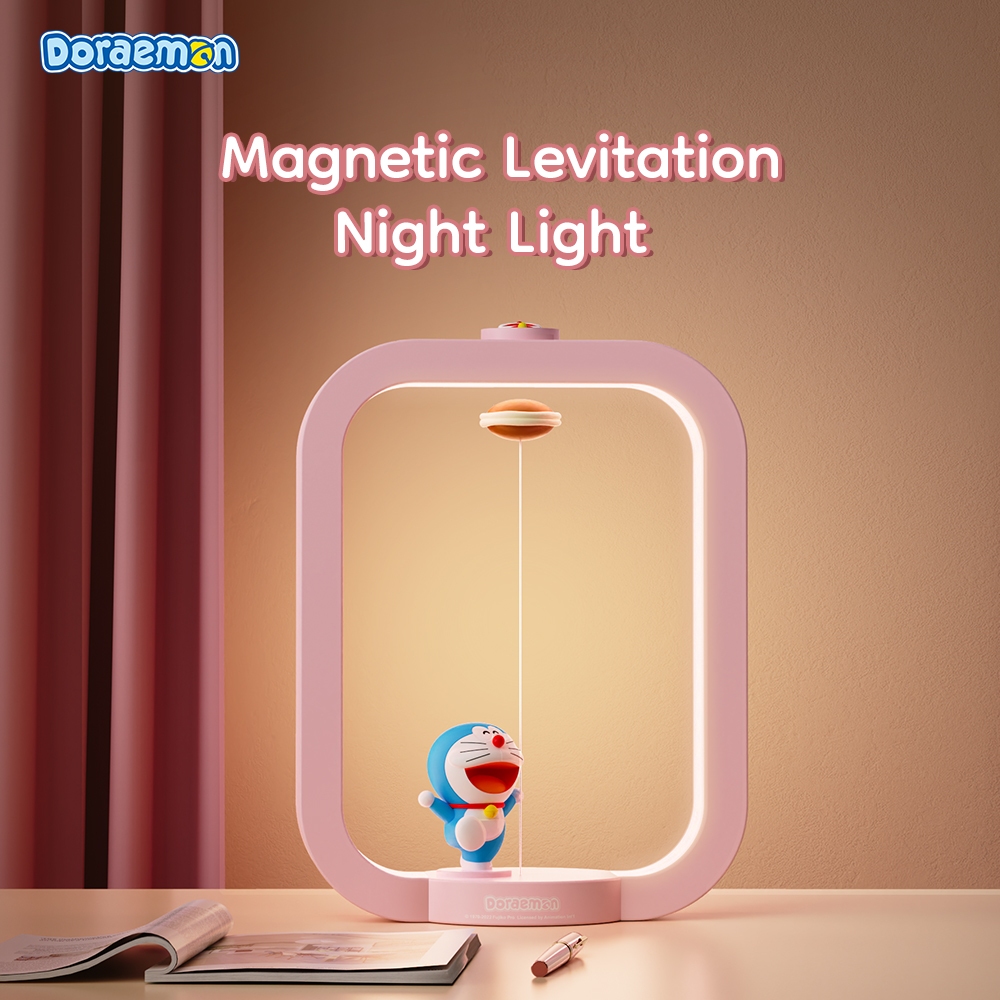 Rock Space Doraemon Dorayaki-Ballon Magnetic Night Light Pink Touch ...