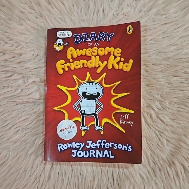 DIARY OF AN AWESOME FRIENDLY KID- JEFF KINNEY | Shopee Philippines