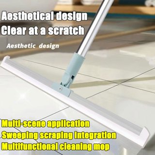 Magic Sweeper Broom Mop Floor Wiper Dust Scraper Silicone Glass Swiper ...