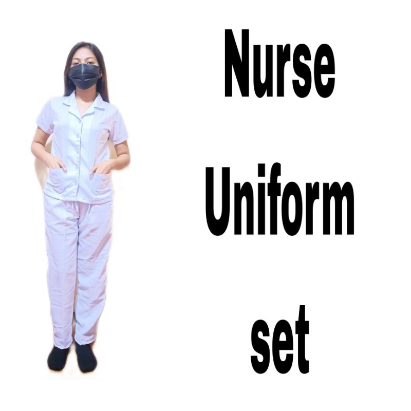 Nurse uniform (Katrina cloth) | Shopee Philippines