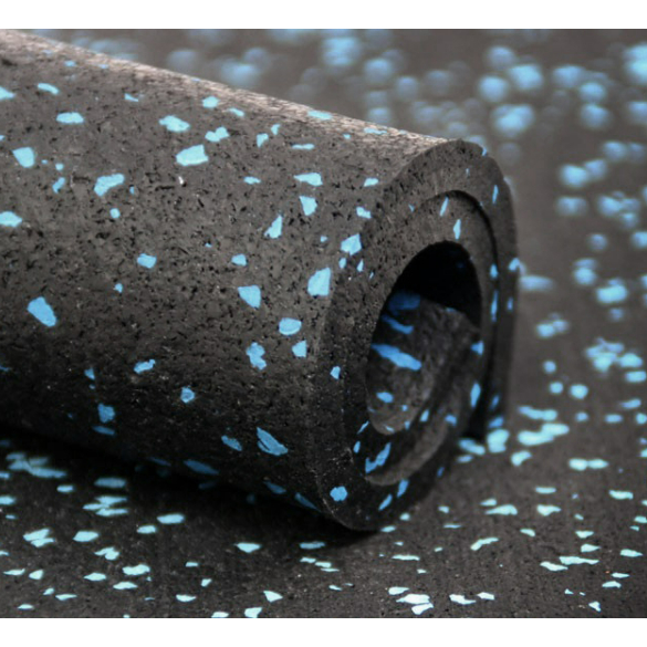 Speckled Rubber Gym Mats / Floor Insulation / Noise Reducing Anti ...