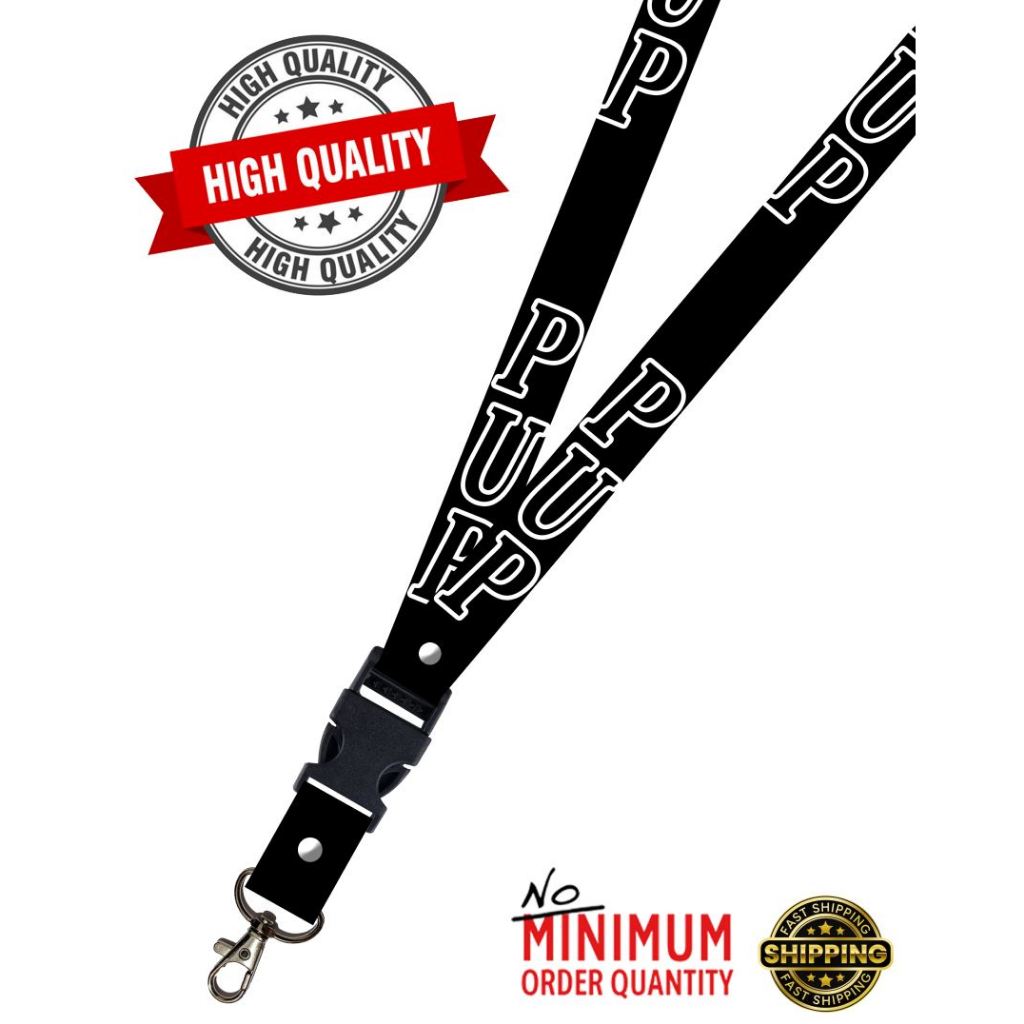 PUP Polytechnic | University 1inch (malapad) Minimalist Lanyard ...