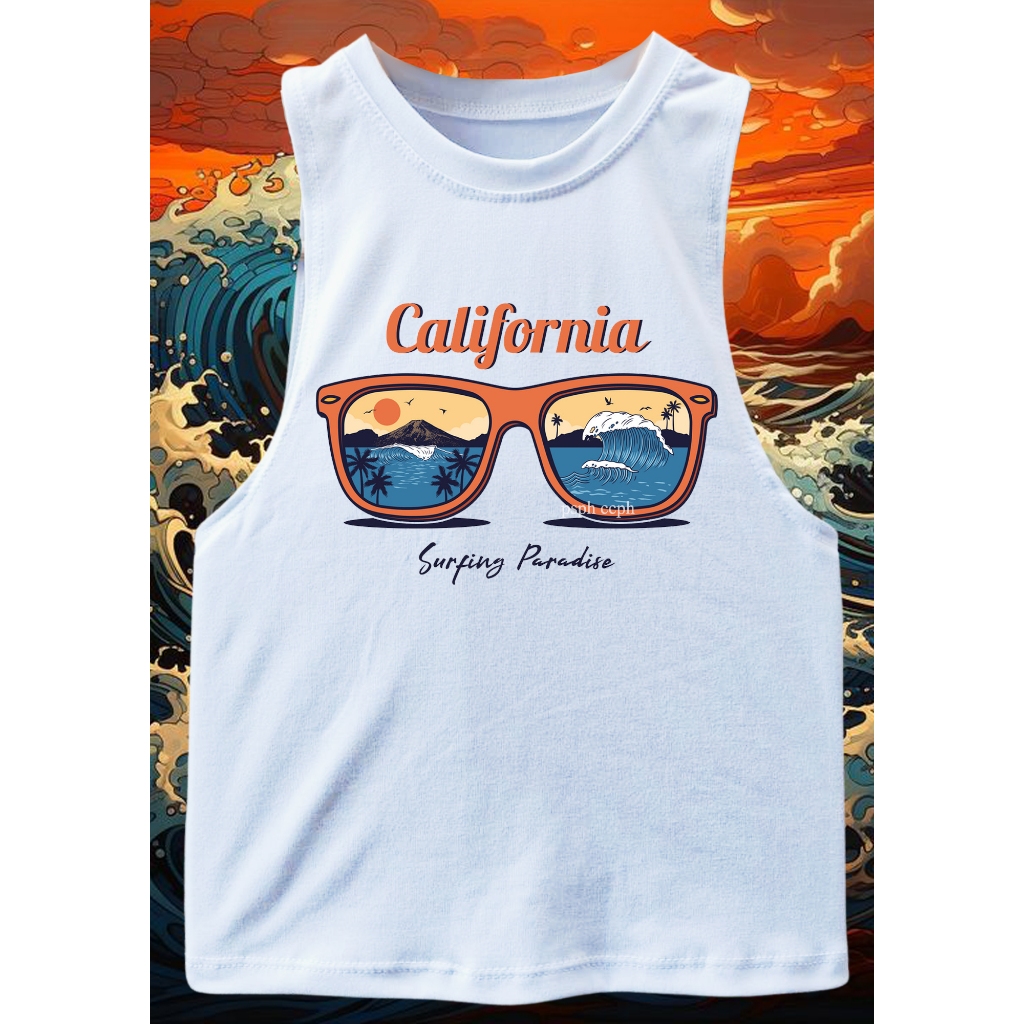 SUMMER SANDO (BATCH1) Kids and Adult Tank Top/ Muscle Tee/ Mens Sando ...