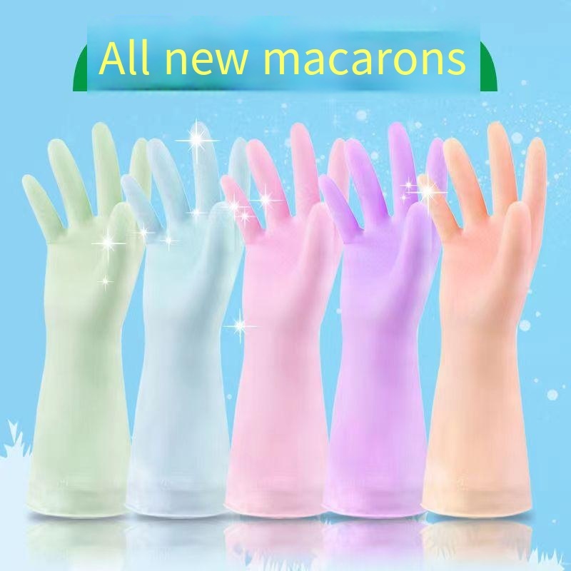 Super elasticity waterproof Household Gloves Laundry Gloves Bowl ...