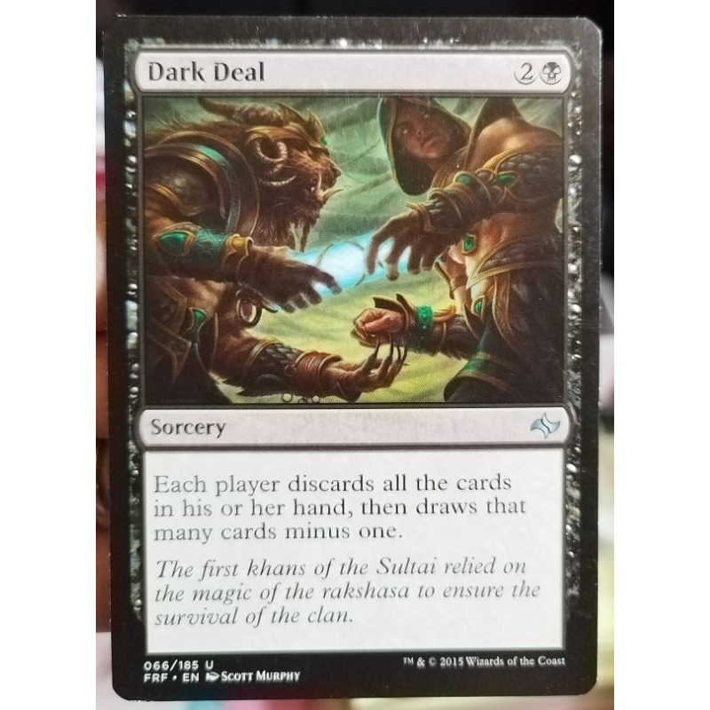 Dark Deal (Magic the gathering) | Shopee Philippines