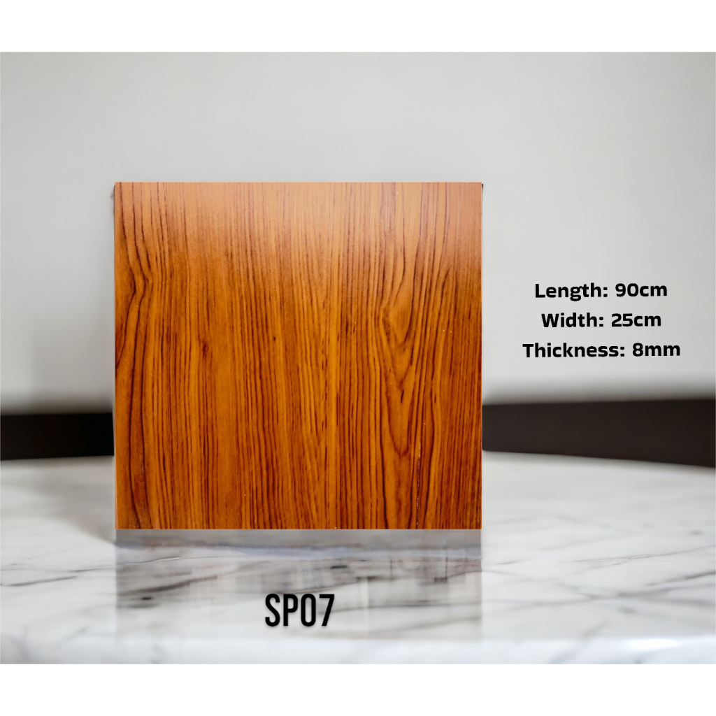 PVC Wall and Ceiling Panel Background Wall Decor Waterproof Home Decoration | Shopee Philippines