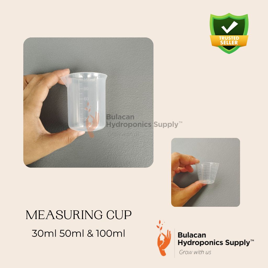 Plastic Measuring Cups - 5ml 30ml And 100ml | Shopee Philippines