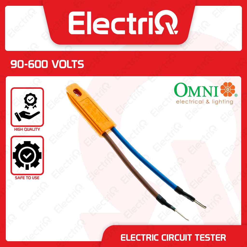 Electriq l Omni Electric Circuit Tester 90V-600V ECT-202/O | Shopee ...