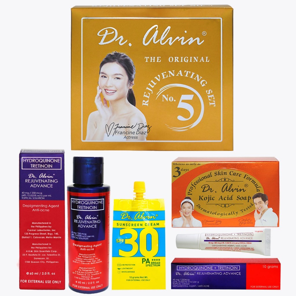 Dr. Alvin Rejuvenating Set Advance No.5 Anti-Aging Moisturizing skin ...