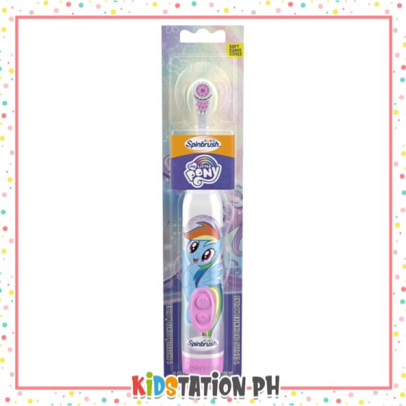 Spinbrush x My Little Pony Electric Toothbrush | Shopee Philippines