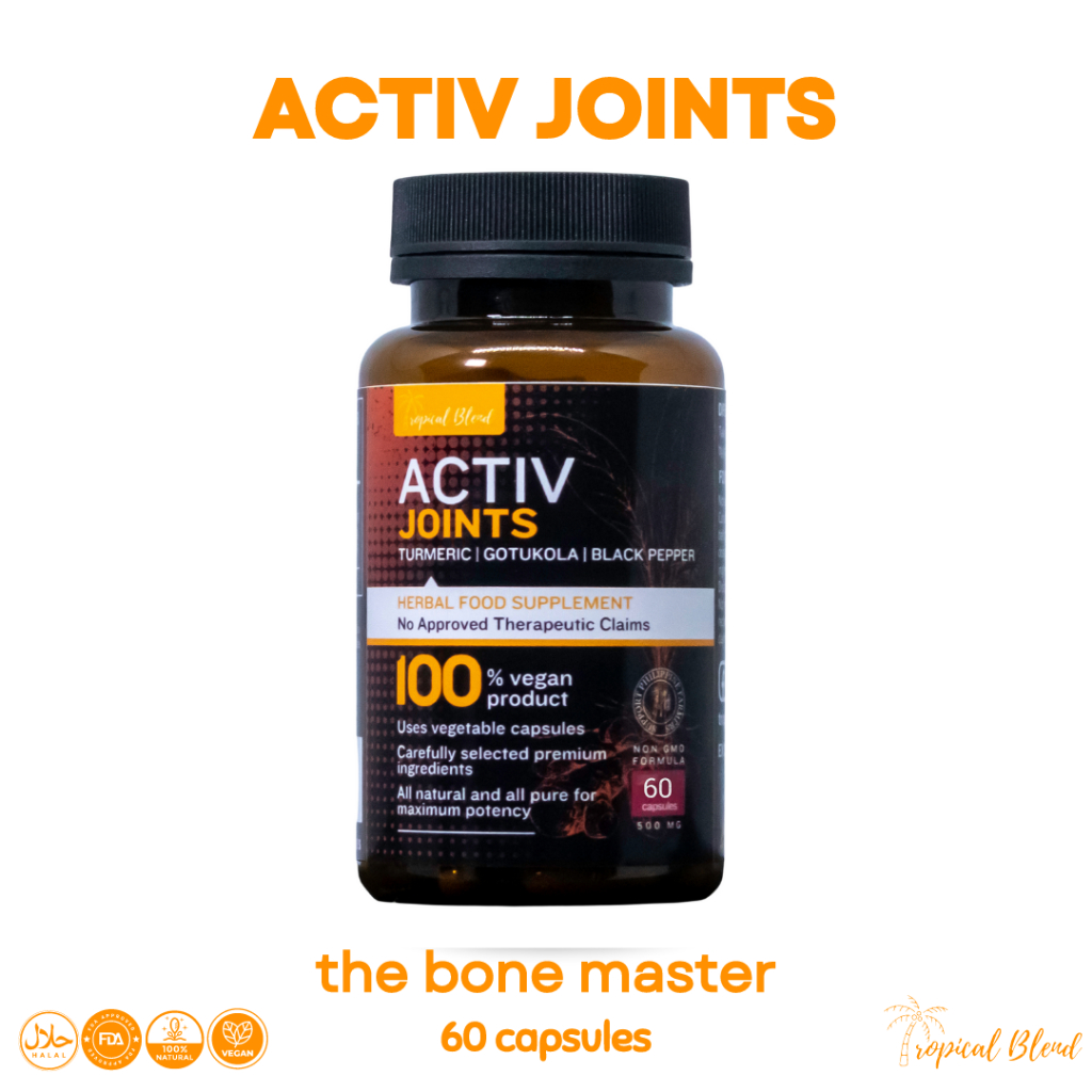 Activ Joint Capsules Food Supplements Pure and Organic FDA Approved ...