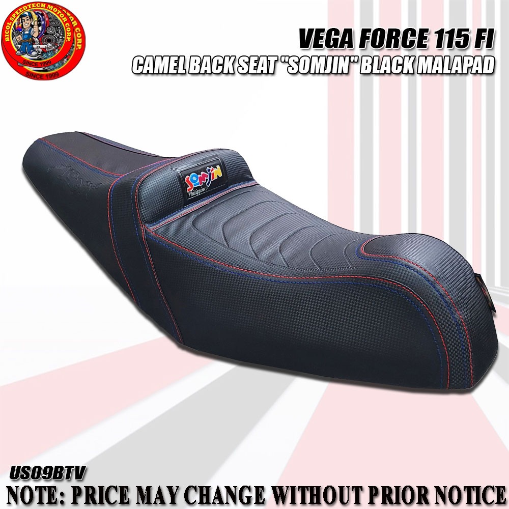 VEGA FORCE 115 FI CAMEL BACK SEAT "SOMJIN" BLACK MALAPAD (US09BTV ...