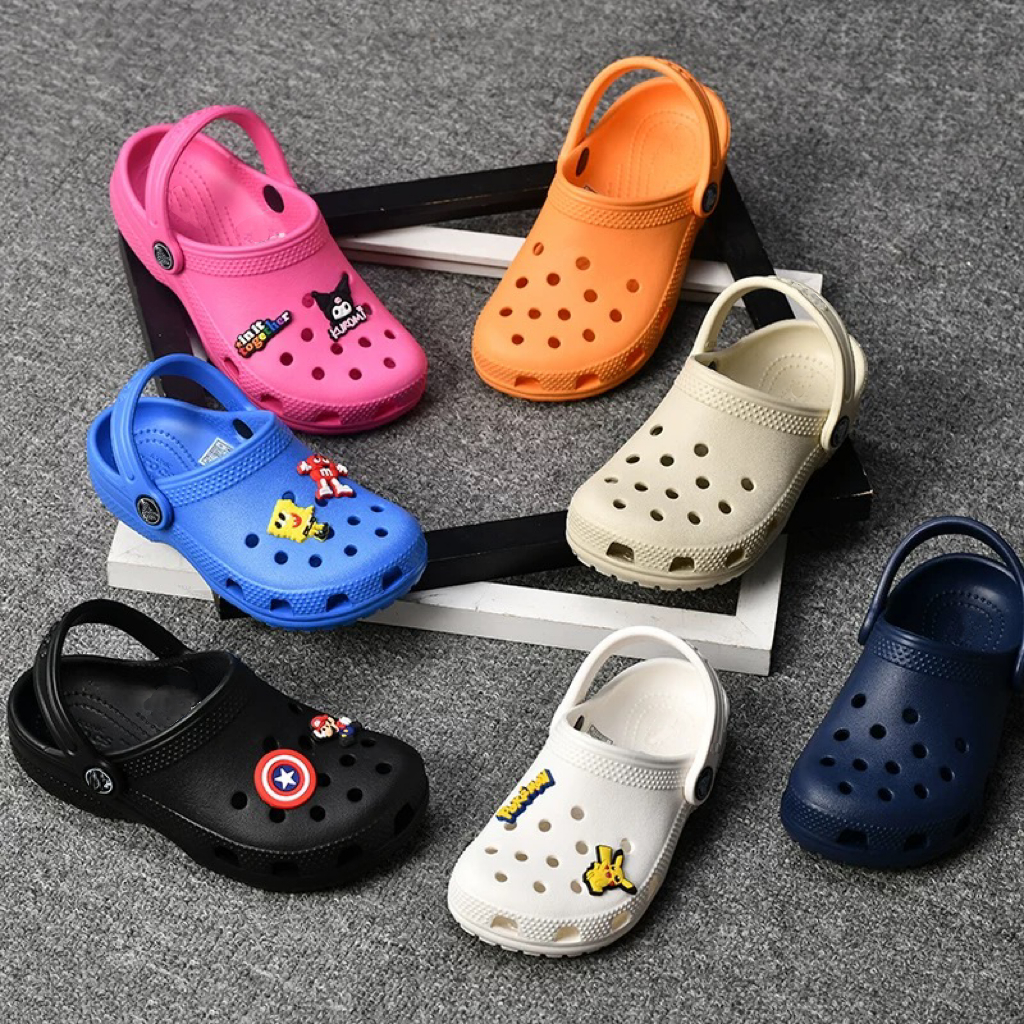 Multiple Colour Kids Clogs Flat Sandals 18-35 Sizes For Baby Kids Boys ...