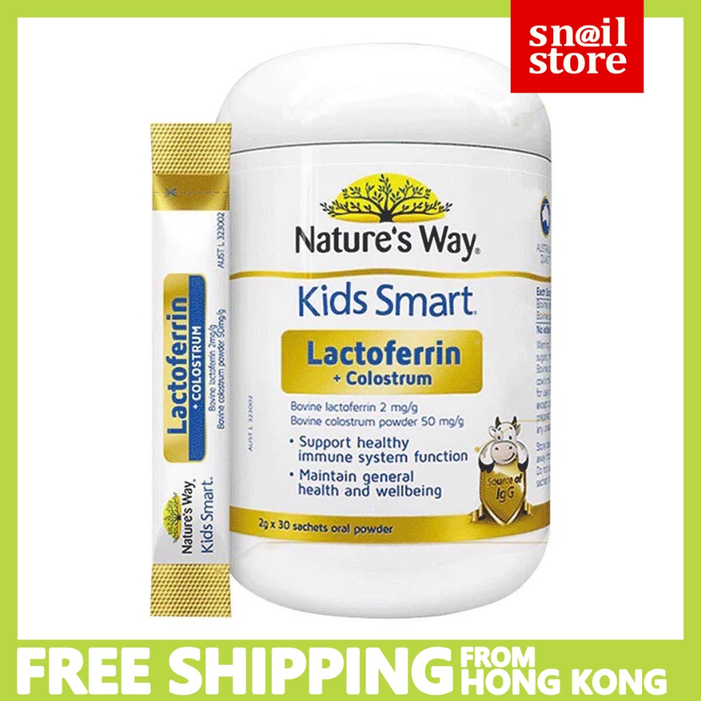 Nature's Way Kids Smart Lactoferrin + Colostrum 2g*30 sachets (EXP 2025 ...