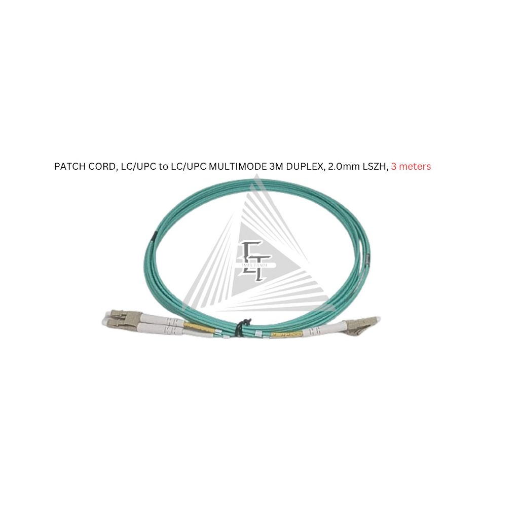 FIBER OPTIC CABLE 50/125 PATCH CORD (3M, 5M, 10M, 20M, 30M,40M ...