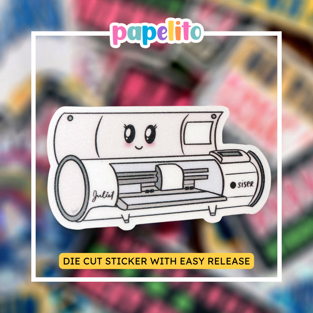 Kawaii Siser Juliet Cutting Machine | Waterproof Die Cut Vinyl Sticker ...